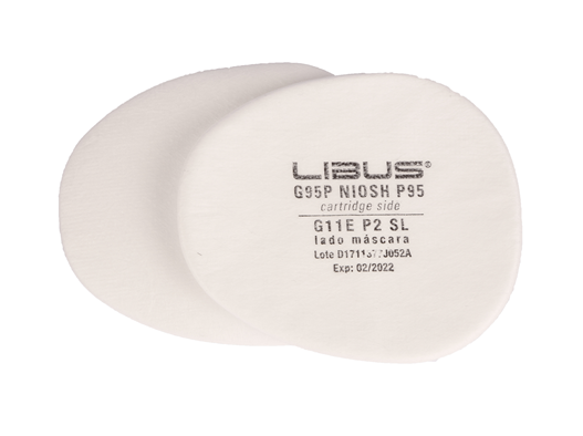 Dapquim - Prefiltro Libus P95 para partículas| Protección respiratoria